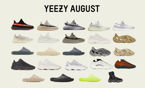 Every Yeezy Sneaker Releasing in August - Sneaker News