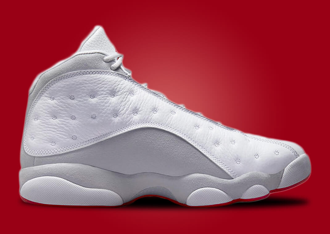 This Air Jordan 13 Wolf Grey True Red Releases In August - Sneaker News
