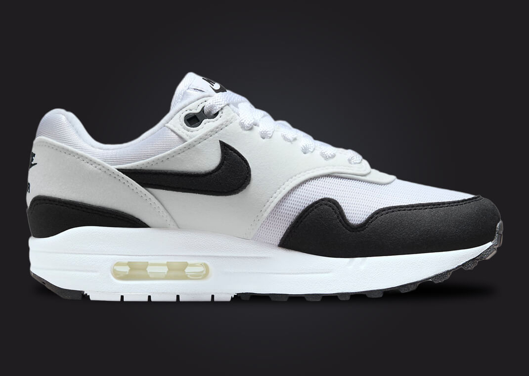 The Women's Exclusive Nike Air Max 1 White Black Releases October 5 ...