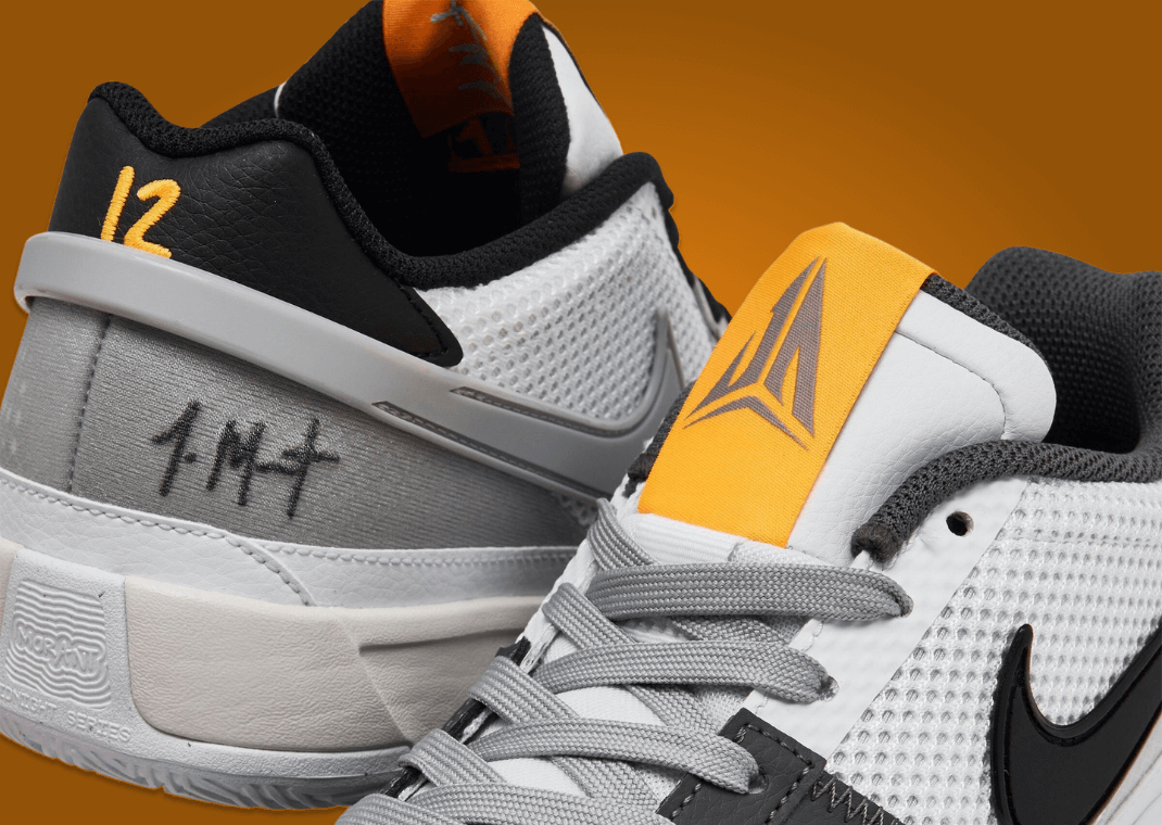 The Nike Ja 1 White Light Smoke Grey Releases August 11 - Sneaker News