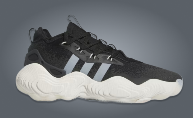The adidas Trae Young 3 Black White Releases August 3 - Sneaker News