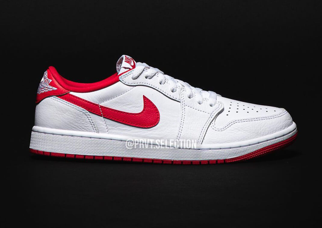 The Air Jordan 1 Retro Low OG University Red Releases October 13 ...