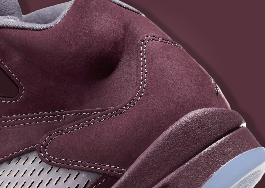 The Air Jordan 5 Burgundy Releases August 29 - Sneaker News