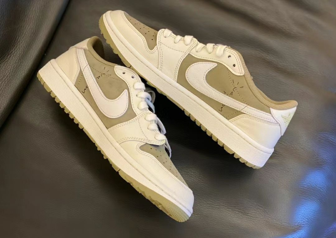 The Travis Scott Air Jordan 1 Low Golf Releases In October - Sneaker News