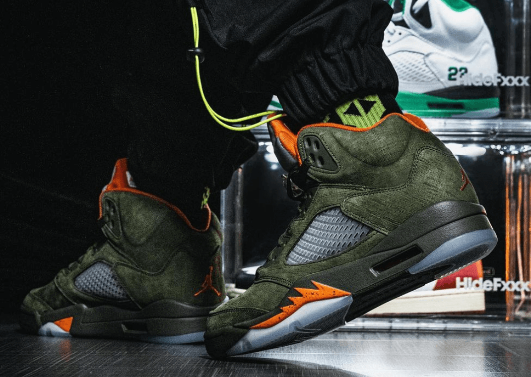 The Air Jordan 5 Olive is Returning Spring 2024 - Sneaker News