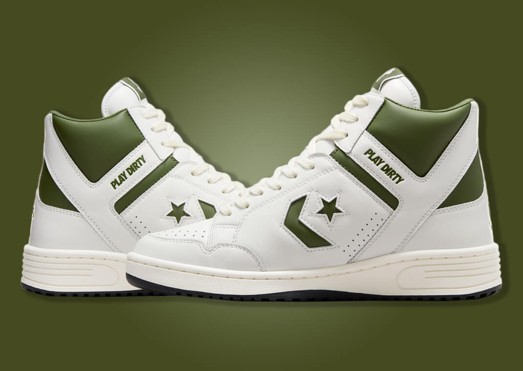 The Undefeated x Converse Weapon White Chive Releases September 14 ...