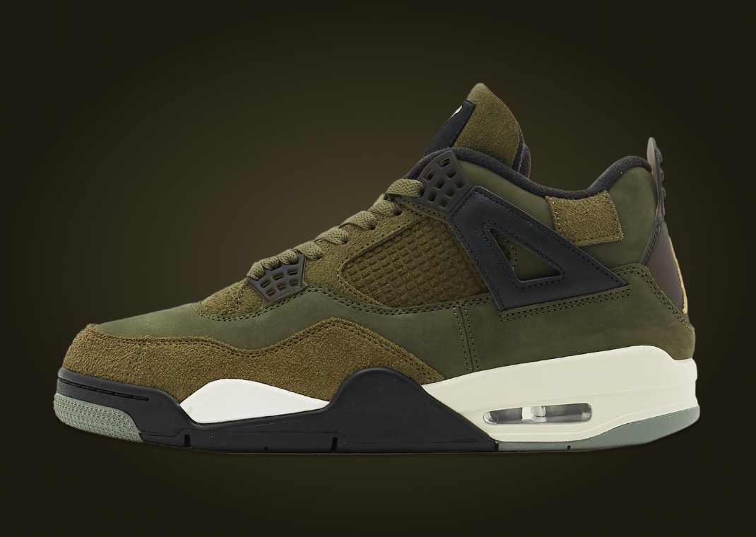 The Air Jordan 4 Craft Olive Releases Sooner Than Expected! - Sneaker News
