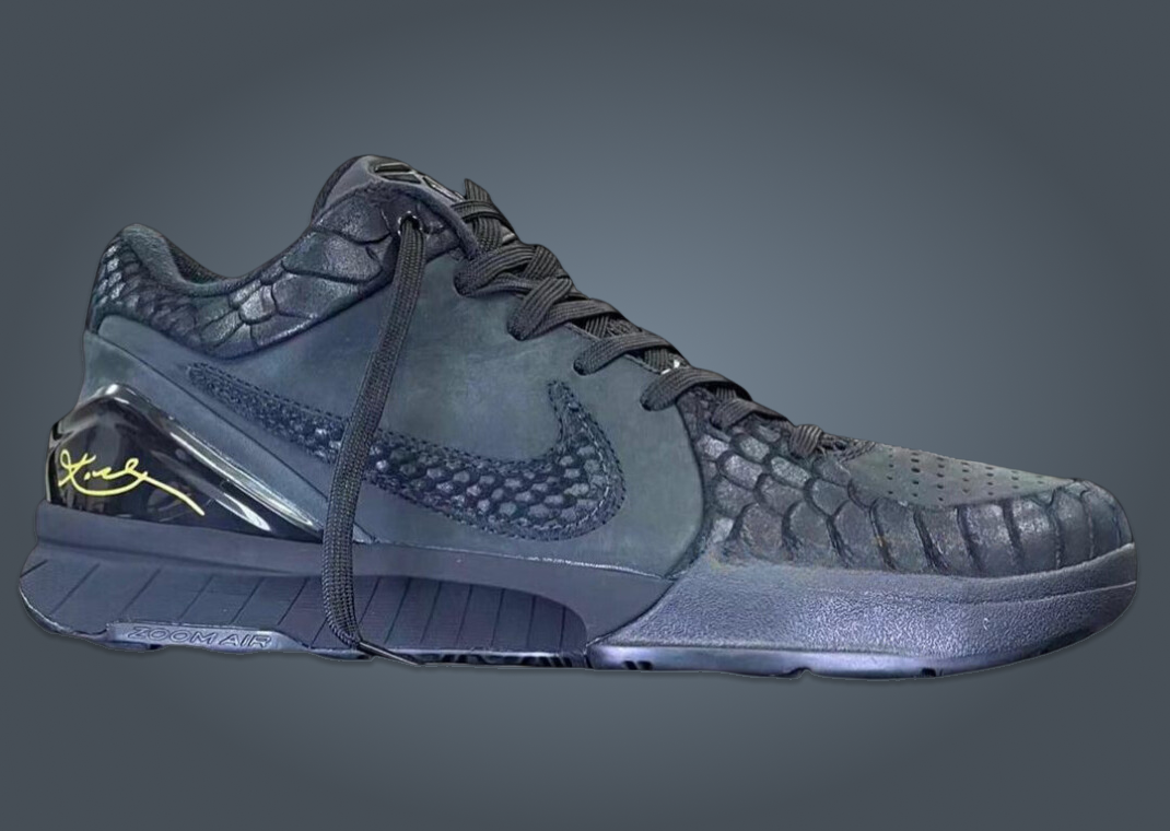 This Nike Kobe 4 Protro Black Mamba Releases December 26 - Sneaker News