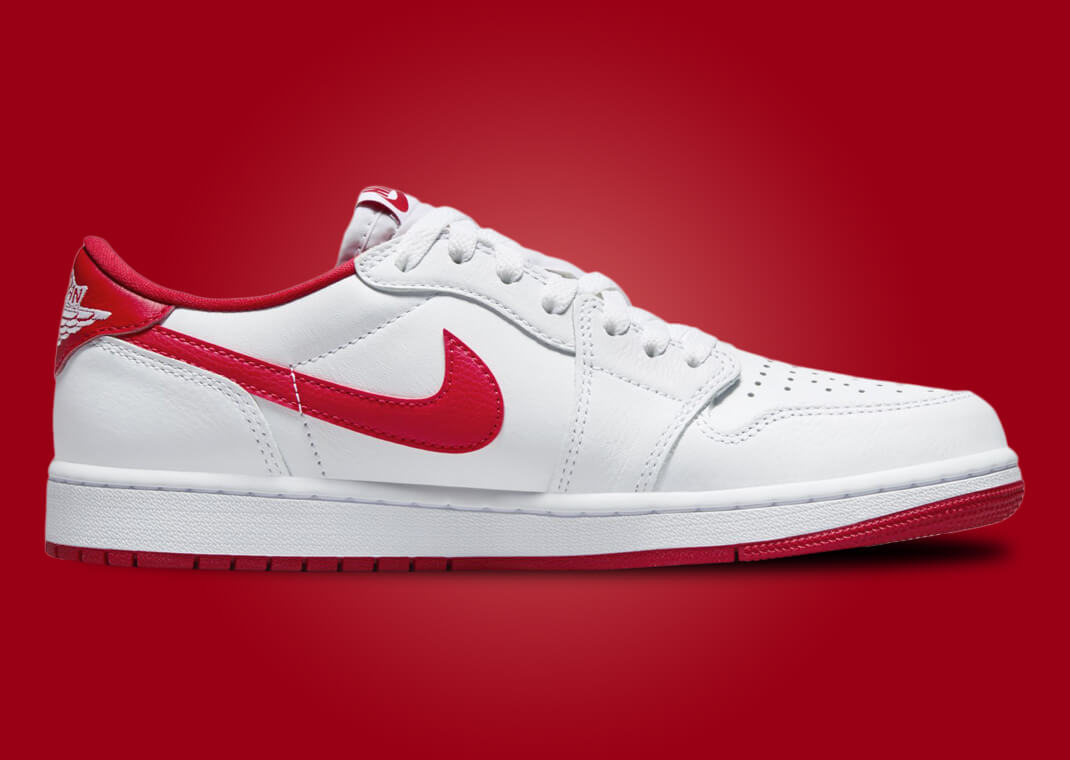 The Air Jordan 1 Retro Low OG University Red Releases October 13 ...