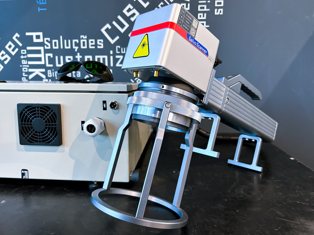 Gravadora a Laser Fibra Portátil