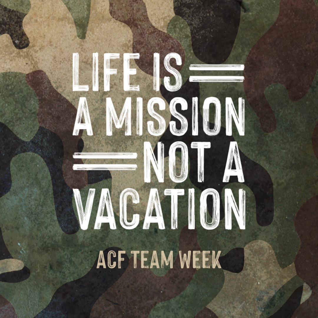 Team Week - Sunday Prayer Prompt / Team Week / ACF Church