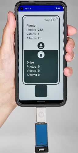 SecureData MediaSaver App - Easily Transfer Media Files