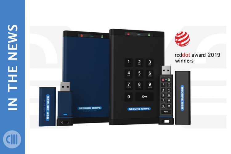 SecureDrive Products Earn Red Dot Award for Product Design 2019