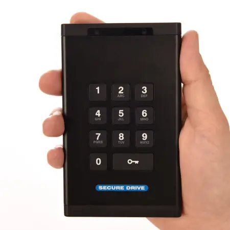 SecureDrive® KP - Keypad Encrypted Portable Storage