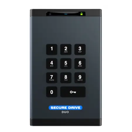 SecureDrive® DUO - Hardware Encrypted External Drive