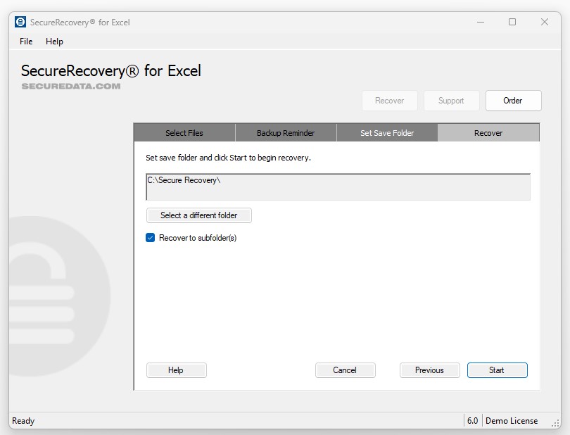 Repair Corrupted Excel Files