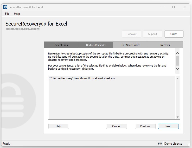 Repair Corrupted Excel Files