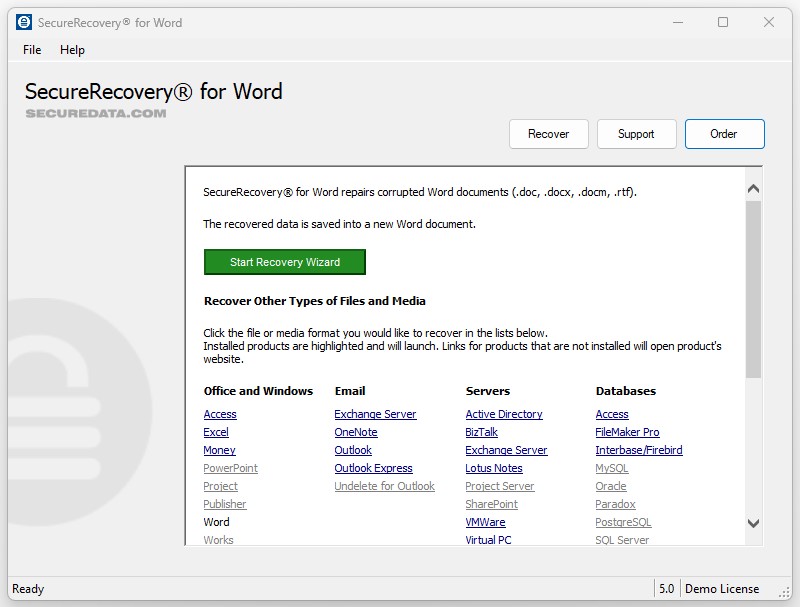 Repair Corrupt Word Documents - Easy .docx File Repair