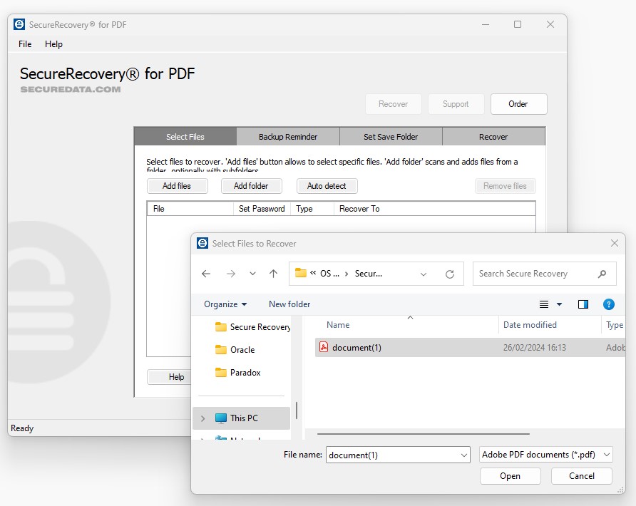 Repair Corrupted PDF Files Quickly