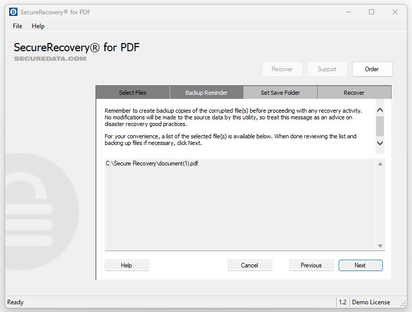 Repair Corrupted PDF Files Quickly