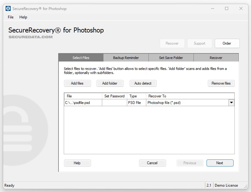 PSD File Repair - Fix PSD Files Quickly