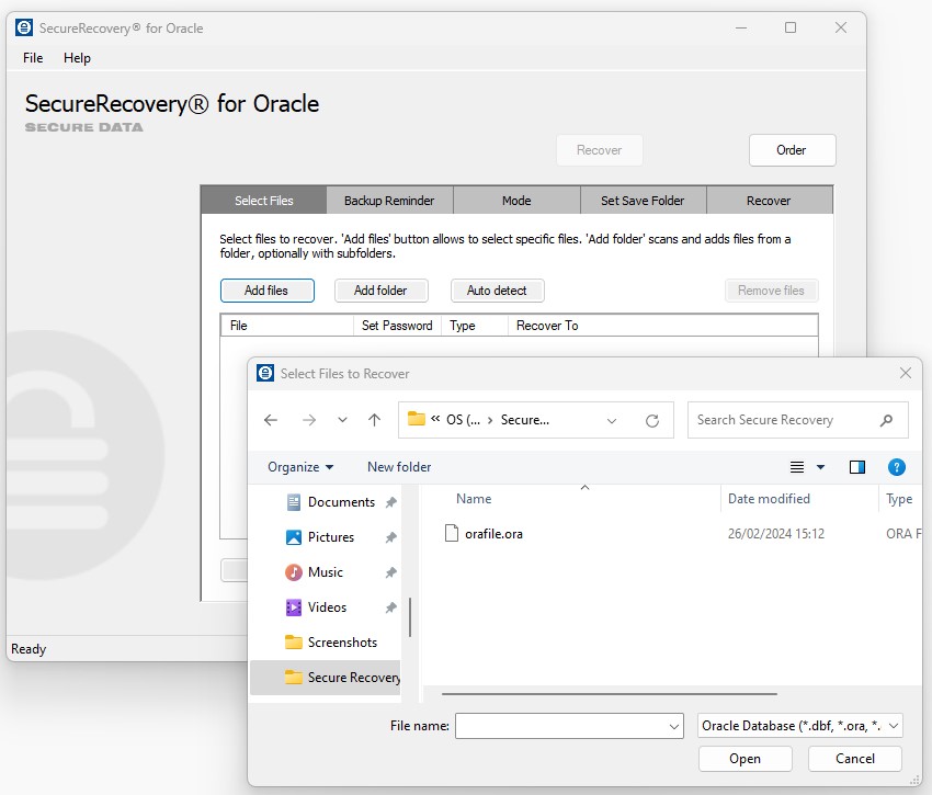 Recover Corrupted Oracle Database Files