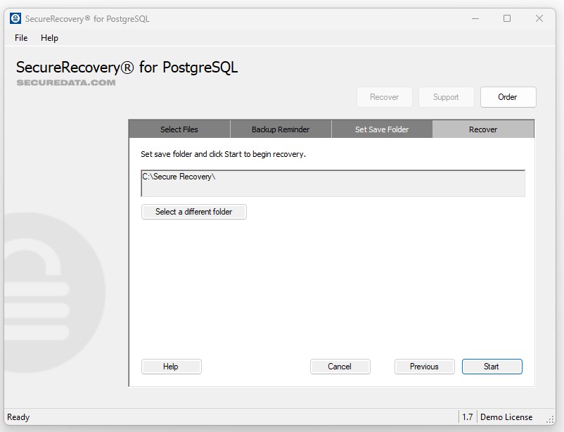PostgreSQL Database Restore - Repair psql Files Online