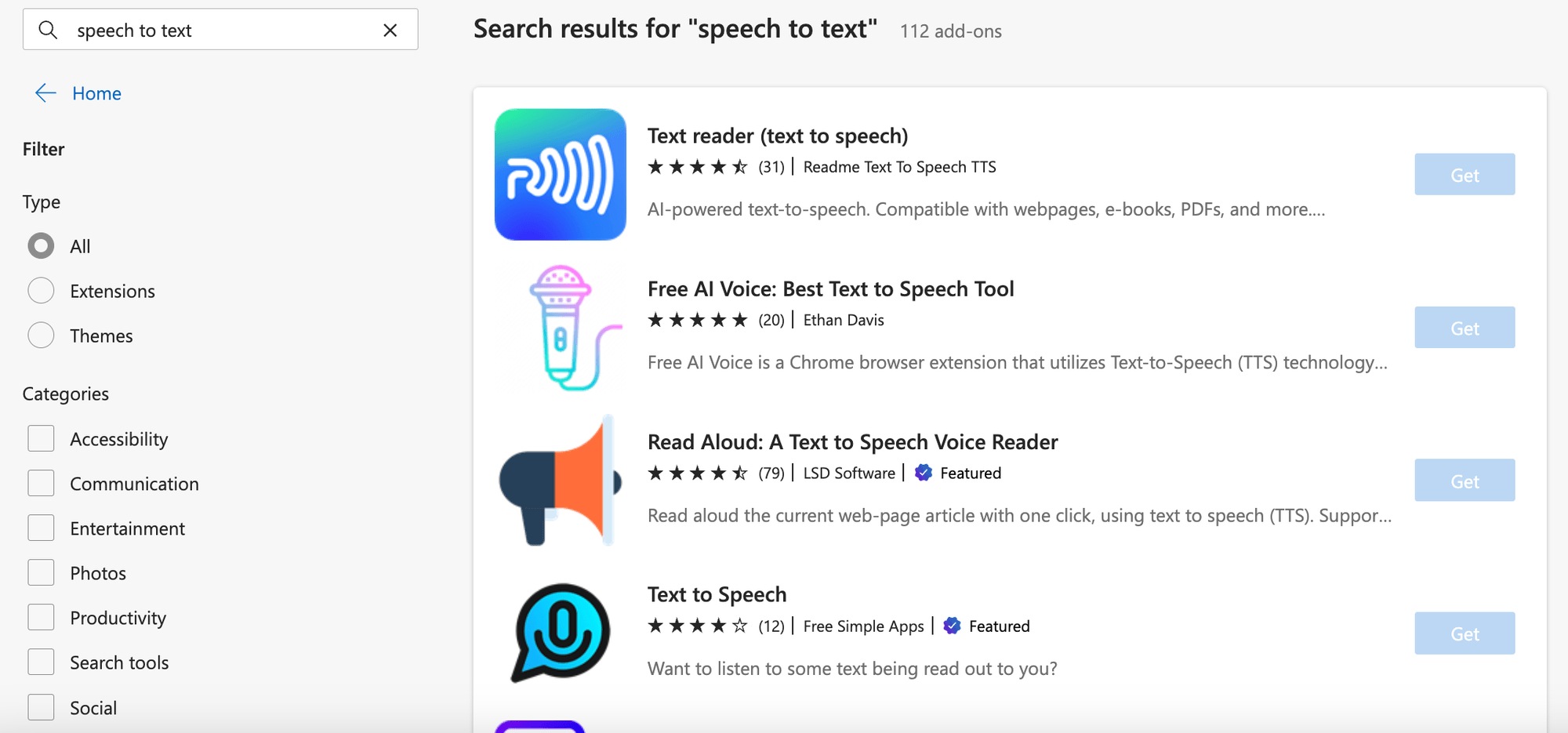 The Best Microsoft Edge Text-to-Speech Add-ons