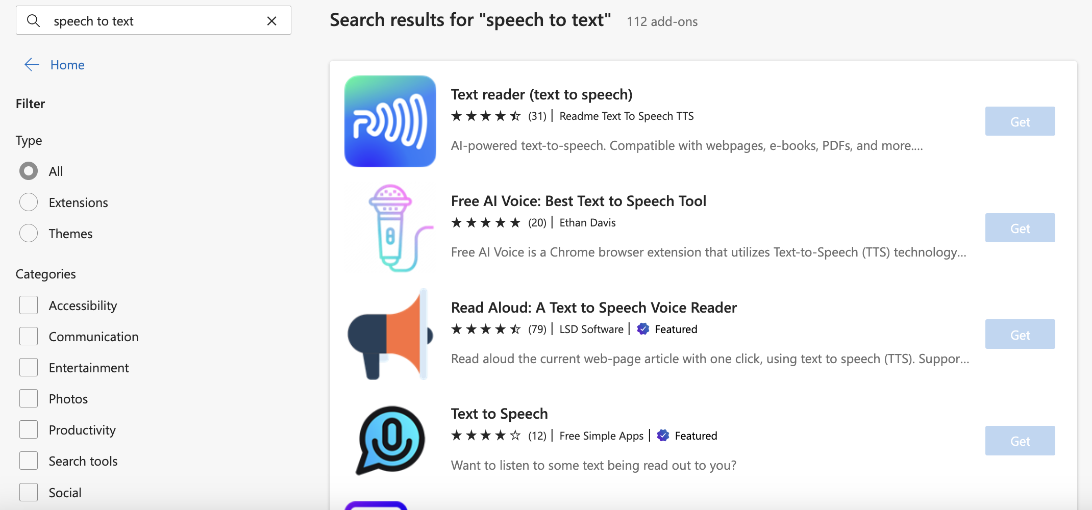 The Best Microsoft Edge Text-to-Speech Add-ons