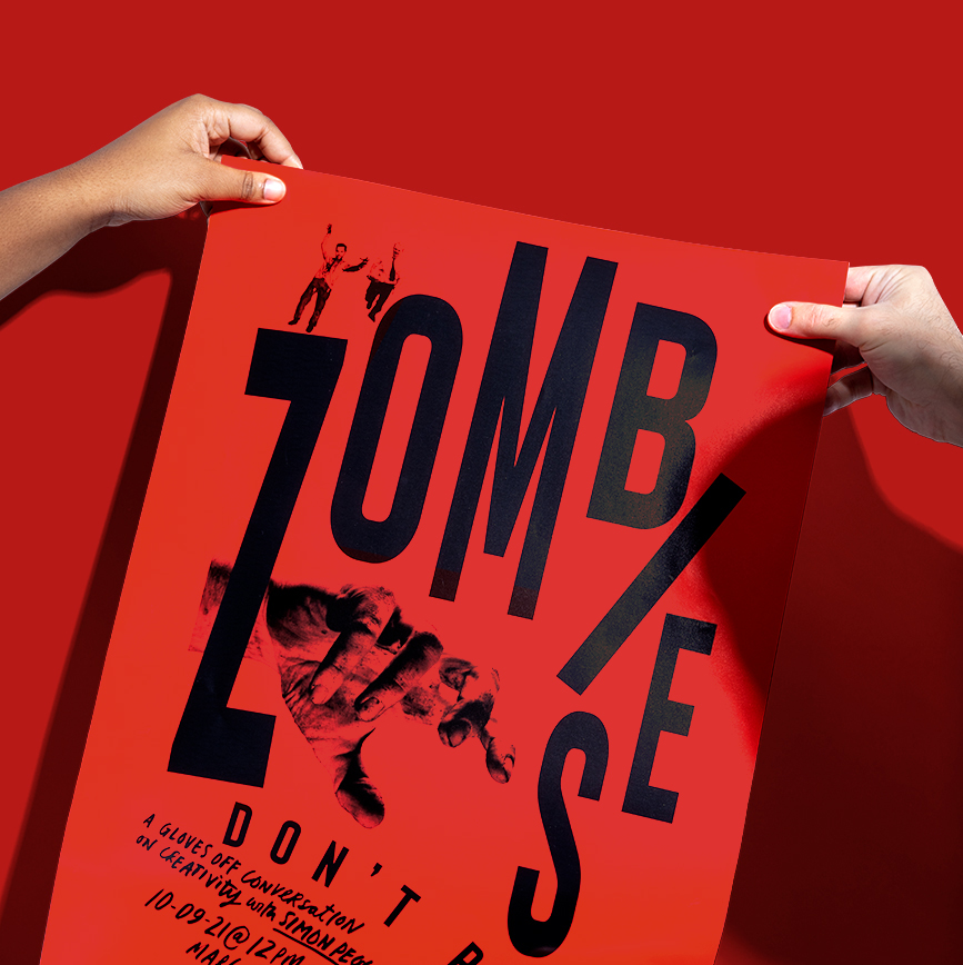 Uncommon London | Zombies Don't Run / Poster