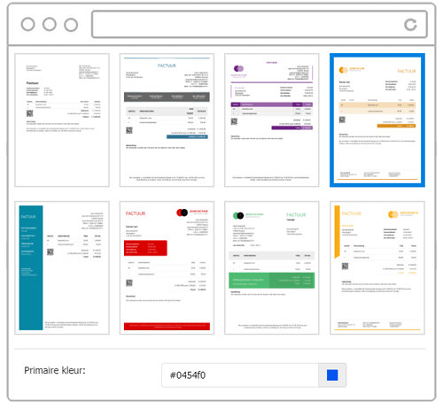 Factuur voorbeeld volgens de regels van de Belastingdienst