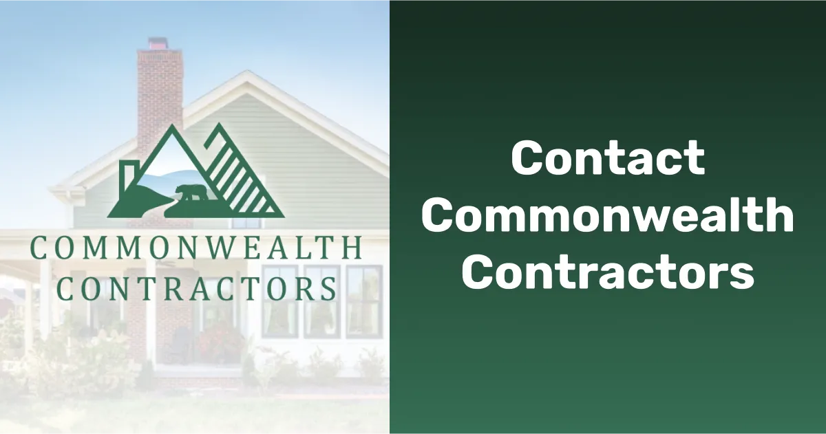 Schedule a Consultation with Commonwealth Contractors LLC