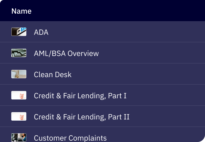 Affinity Compliance and Learning Platform