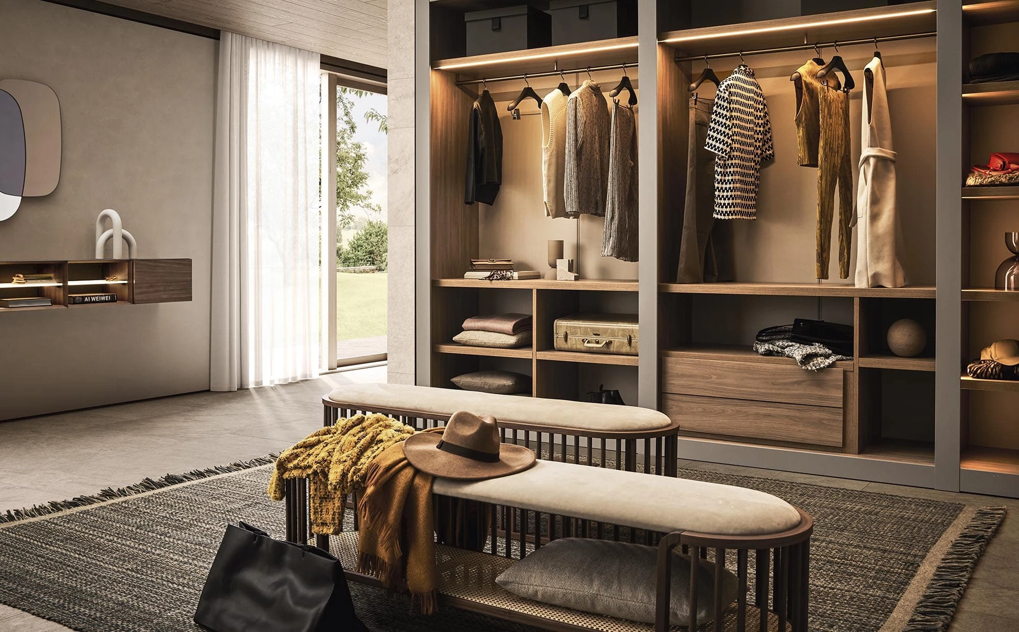 Luxury Italian Modular Wardrobes - Grandeur