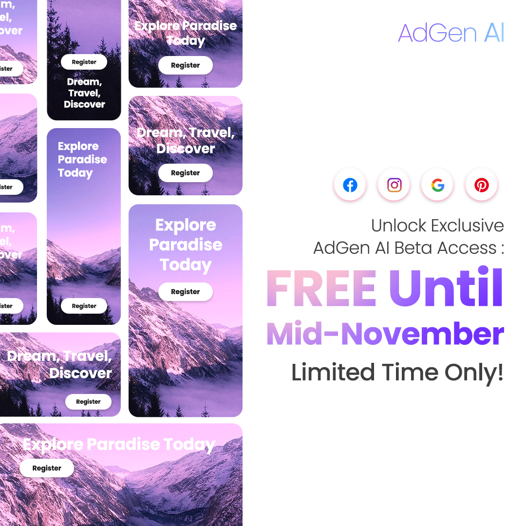 AdGen AI is here: Create, Test, and Launch Ads in 2 minutes