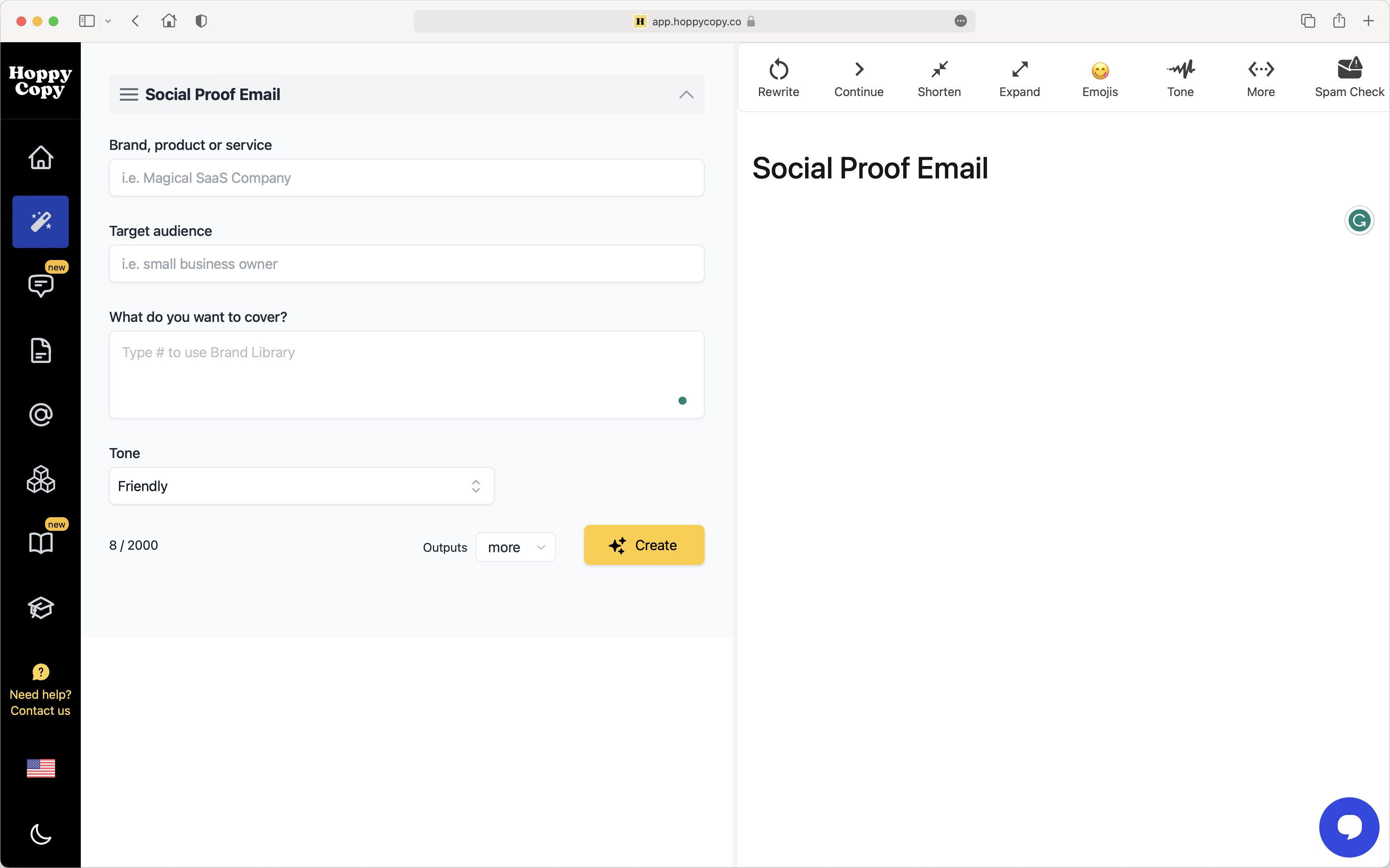 Social Proof Email Template - Hoppy Copy
