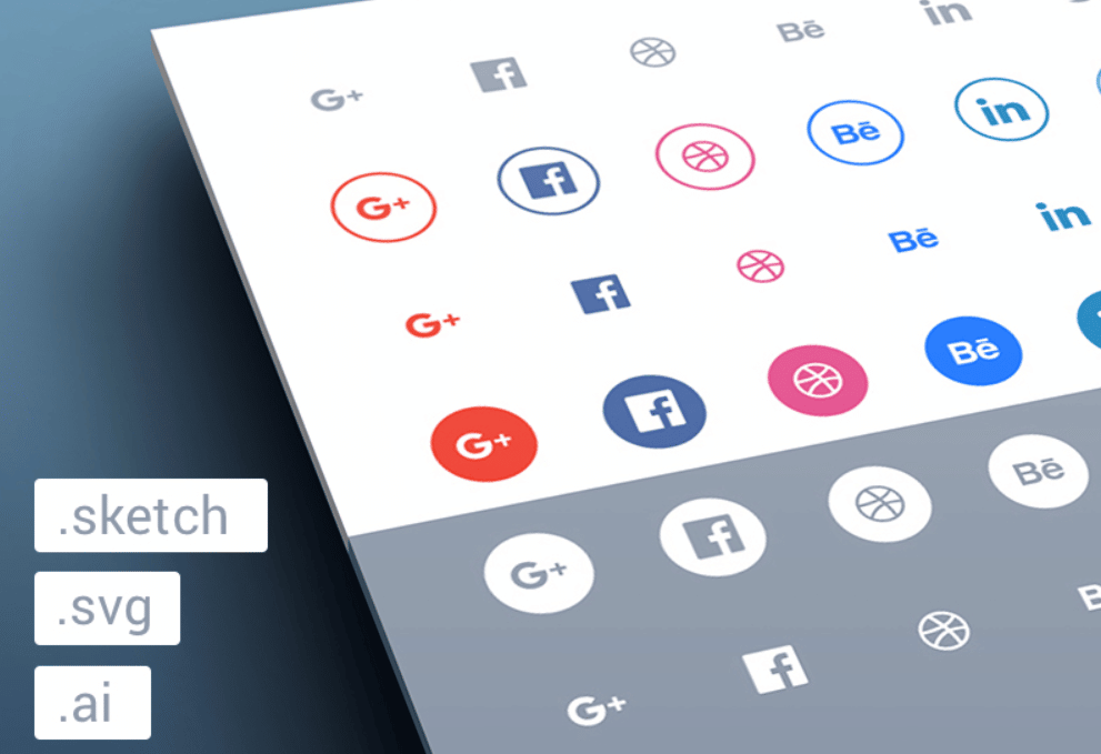 How to Use Social Media Icons Correctly (And Our 13 Favorite Sets) | Kubbco