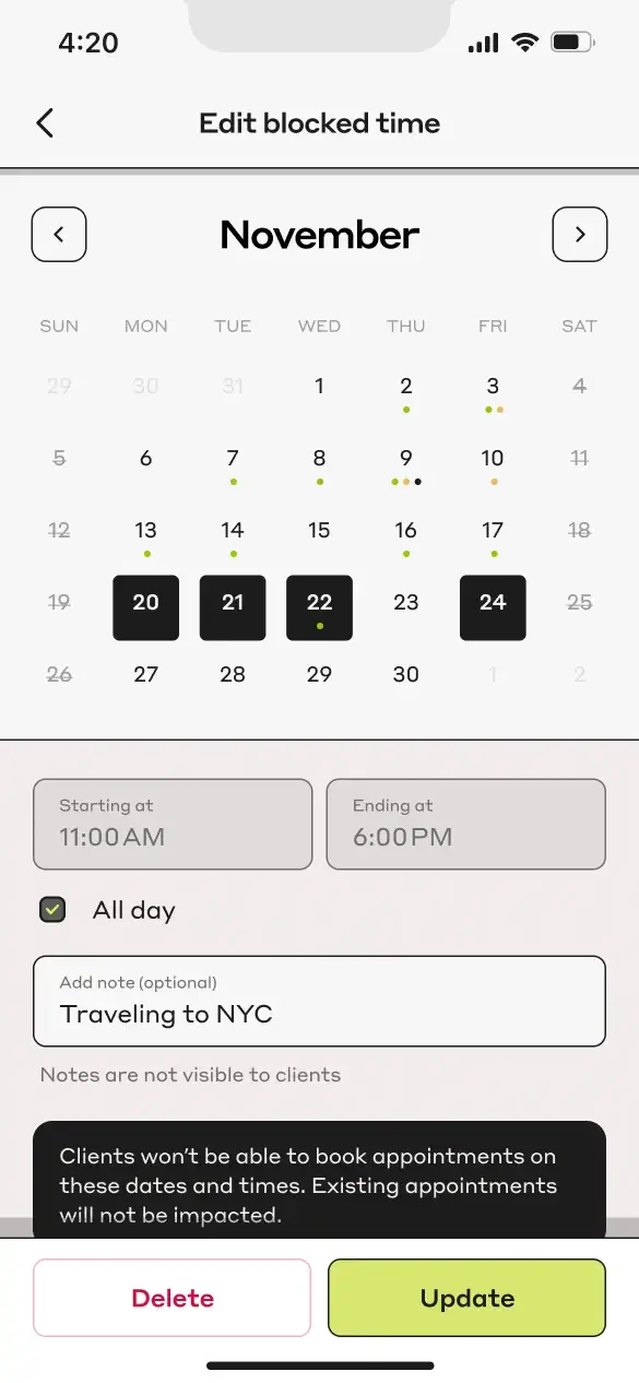 Venue — Booking that matches your style