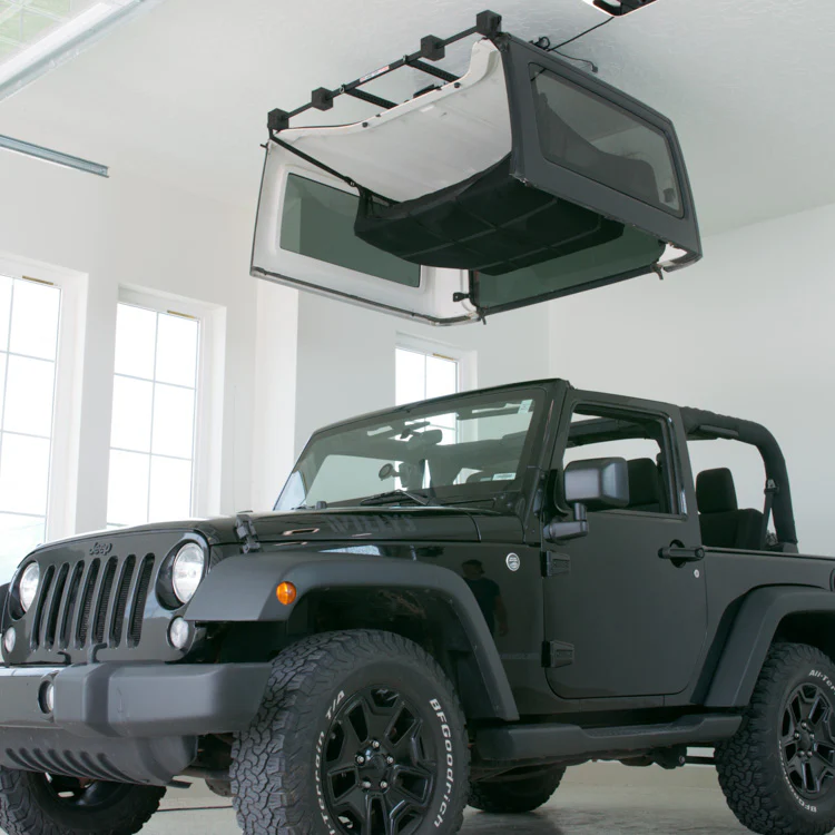 Hard Top Lifters Raleigh, NC | Elite Garage & Closets