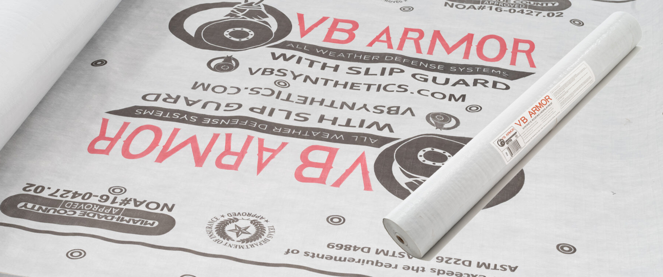 Synthetic Roofing Underlayments - VB Synthetics