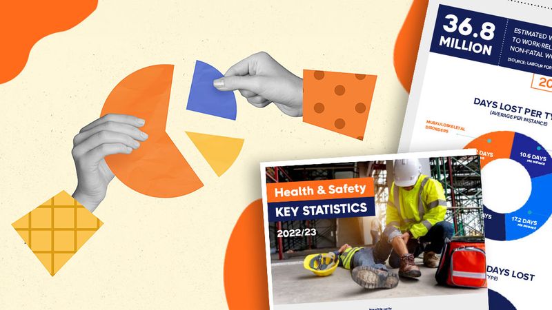 UK Health & Safety Stats 2023 with Infographic