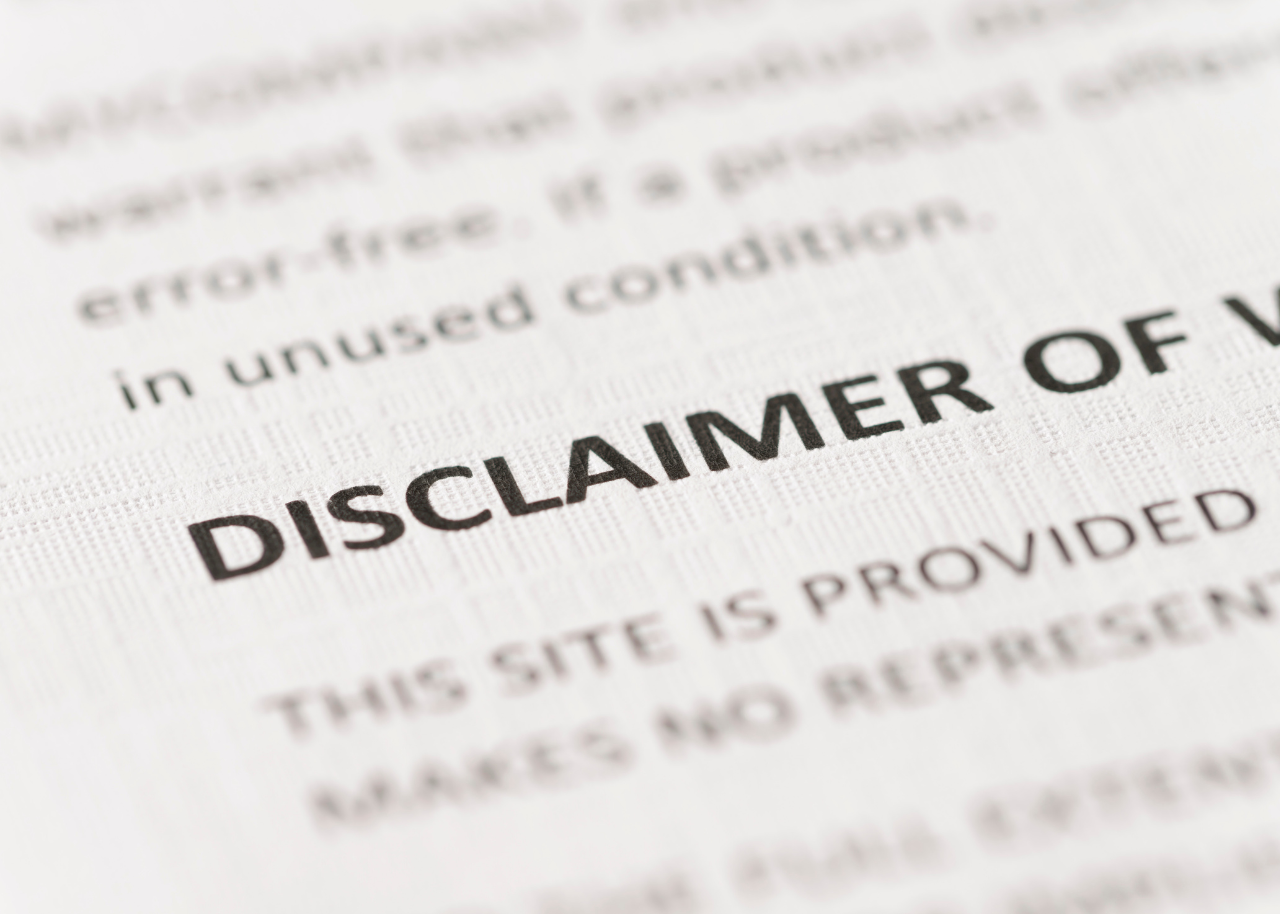 Disclaimer | Verduijn Plastic Surgery | Website Usage Terms