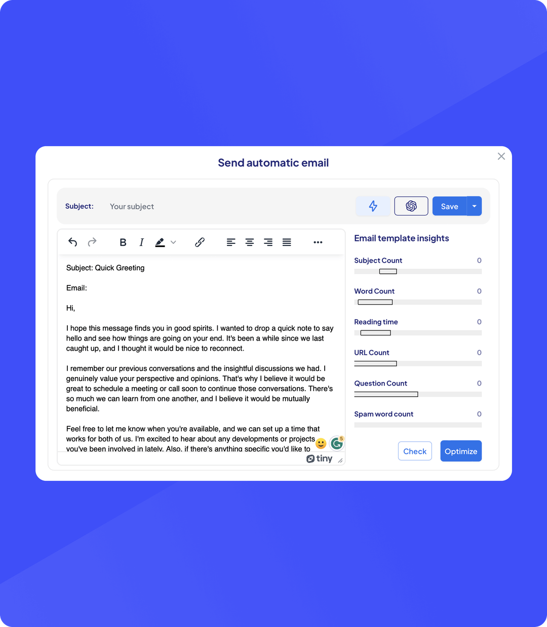 AI Writer: Icebreaking Personalization Power🔥 - Boost Email Impact by 50%+