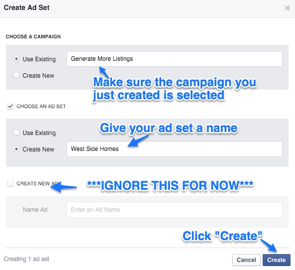 Creating Your First Real Estate Facebook Ad Campaign [Step-by-Step ...