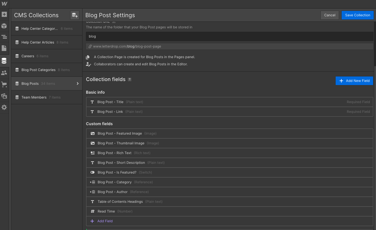 How To Add A Dynamic Table Of Contents To Your Webflow Blog Letterdrop