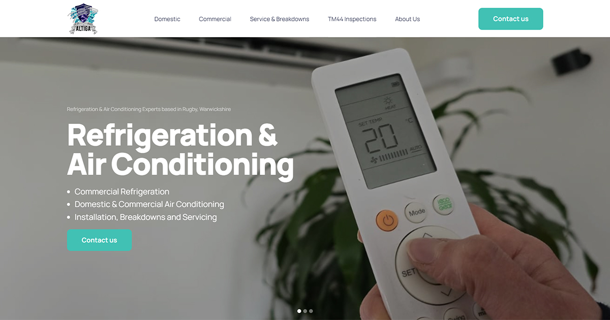 ALTIGA Limited - Refrigeration & Air Conditioning Contractor Rugby