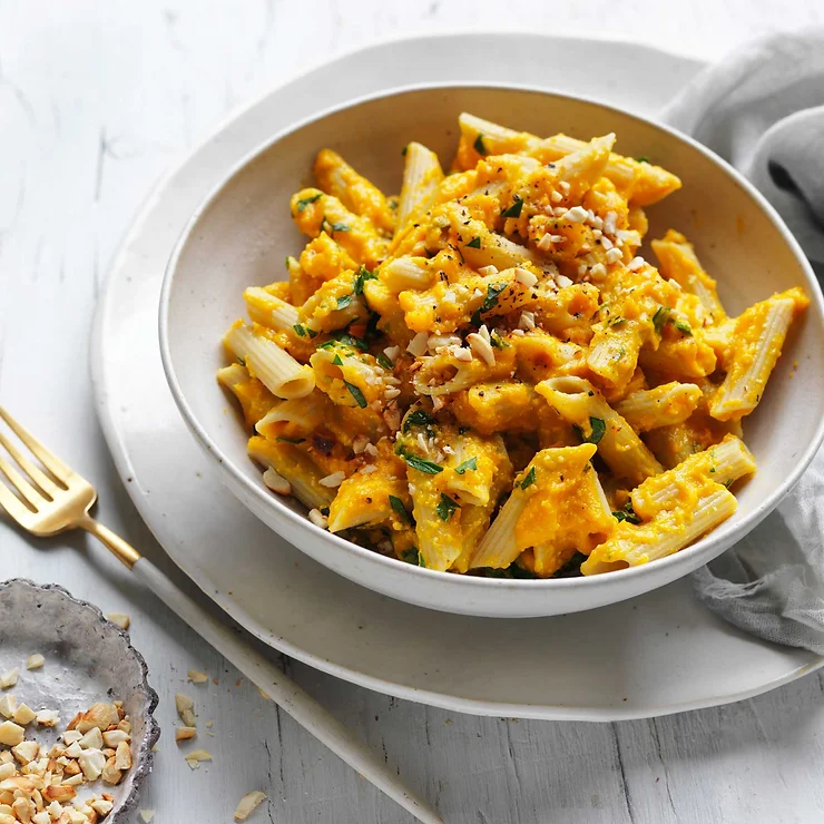 Comforting no-cheese cheesey pasta recipe