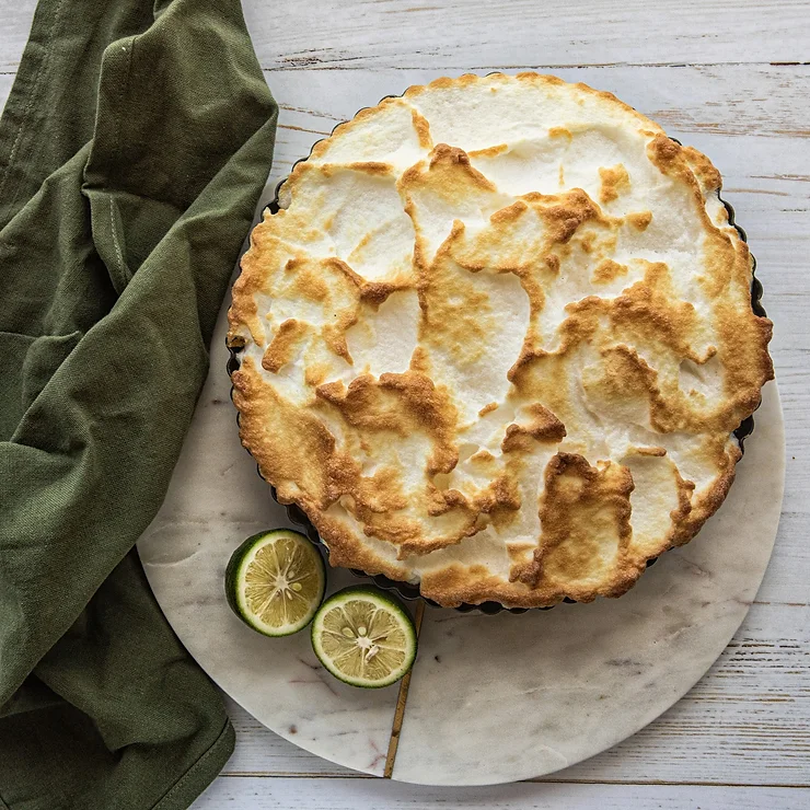 Gluten-free lime meringue pie recipe