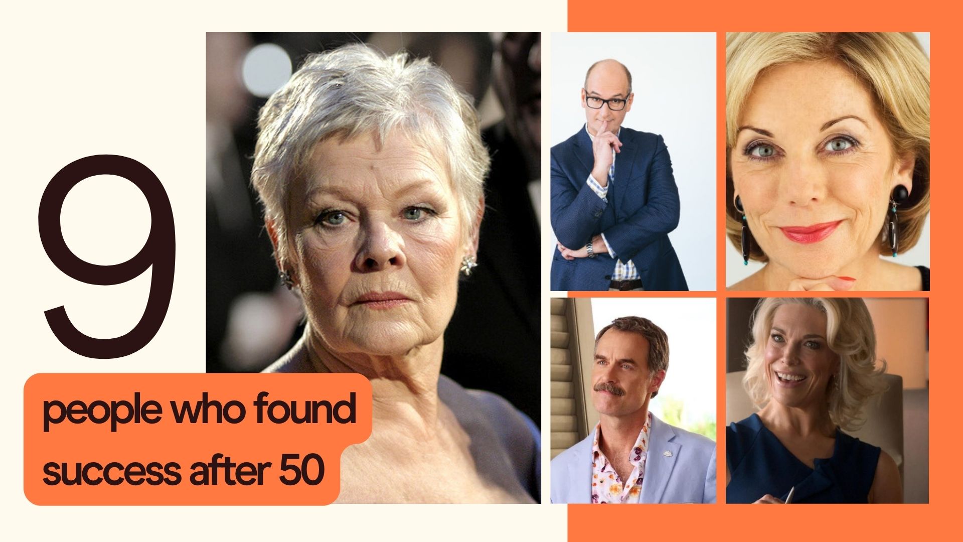9 people who found success after 50 and what we can learn from them