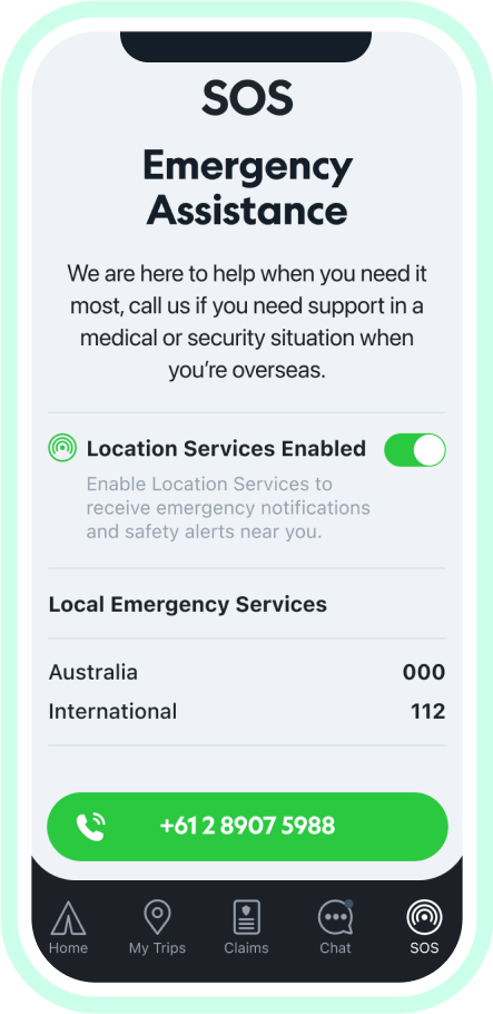 Freely Travel Insurance & Safety App | AU
